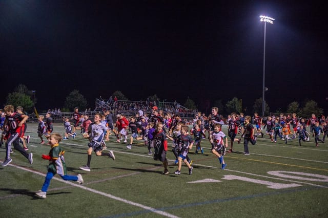 Friday Night Lights: Youth Football Night is TONIGHT - Hingham Anchor