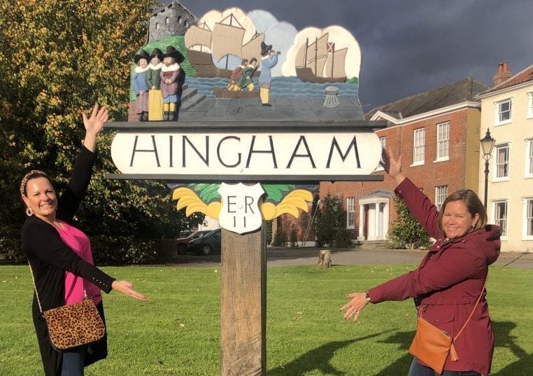 A trip across the pond - Hingham Anchor Visits Hingham, England ...