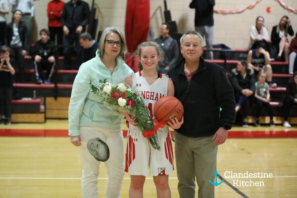 Historic Night for Bennis, Seniors, & Girls Basketball Team - Hingham ...