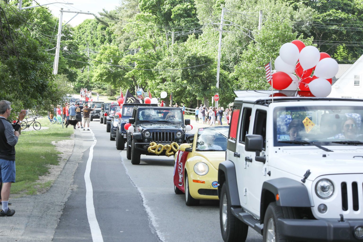 HHS Class of 2020 Car Parade Photos! - Hingham Anchor