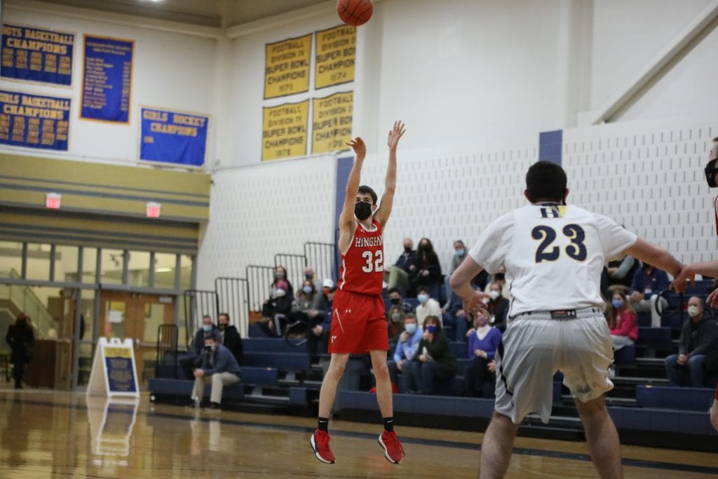 Boys Hoops Opens Tourney with a Win - Hingham Anchor