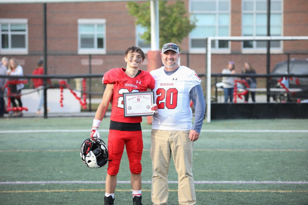 Teachers Honored at Homecoming - Hingham Anchor
