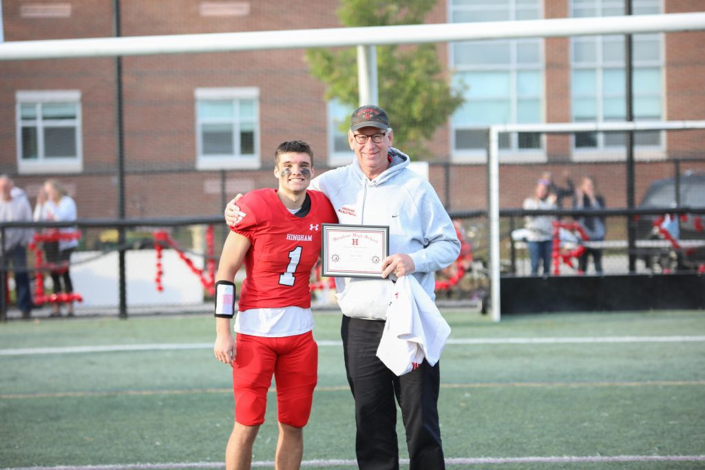 Teachers Honored at Homecoming - Hingham Anchor