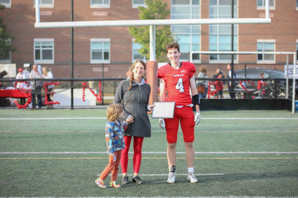 Teachers Honored at Homecoming - Hingham Anchor