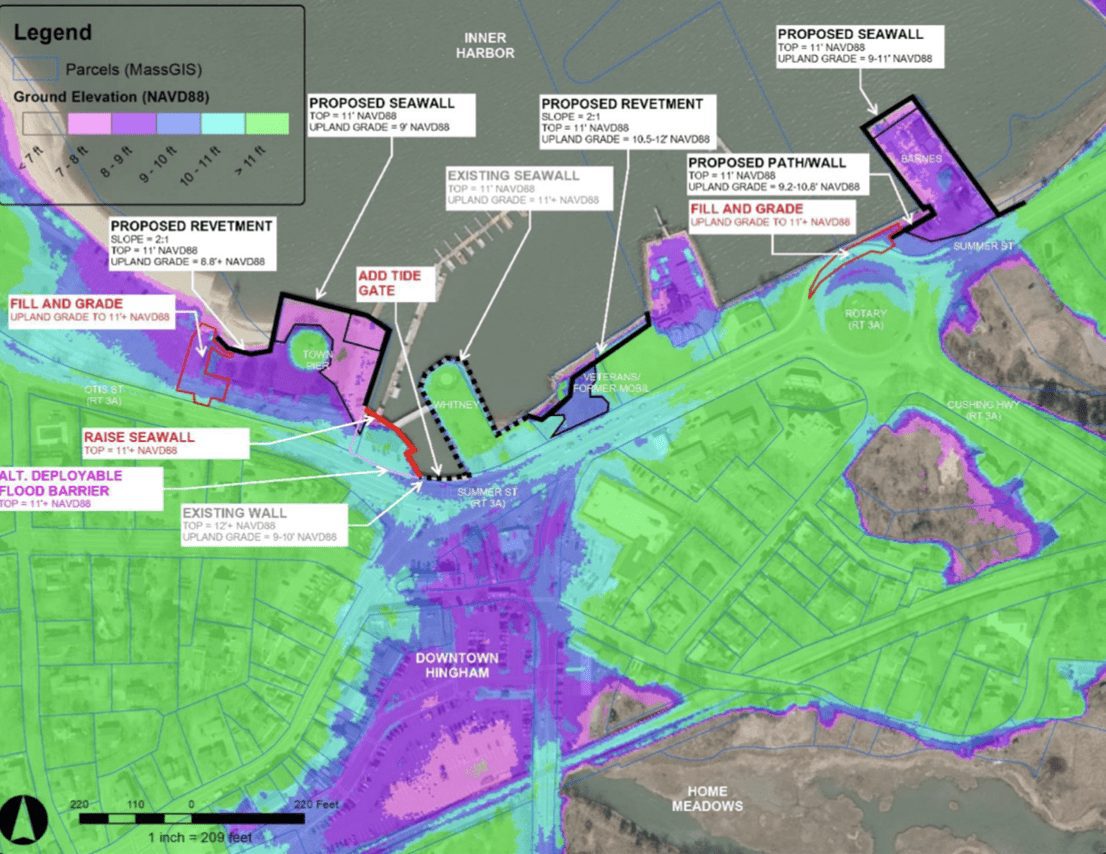 Climate Resiliency Harbor Study Results - Hingham Anchor