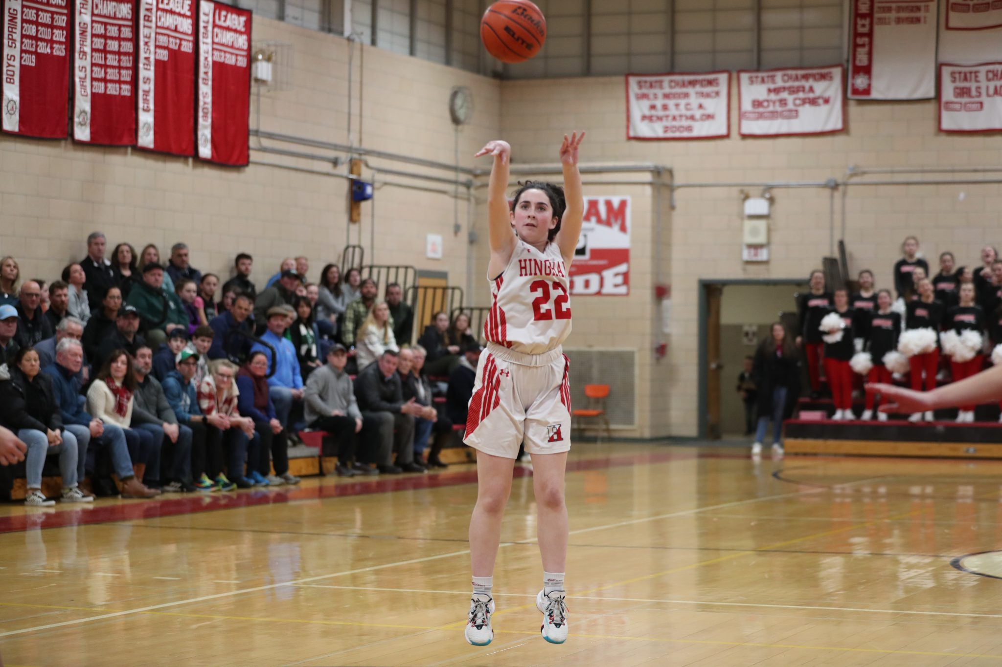 Historic Night for Blasetti, Hingham Girls Basketball - Hingham Anchor