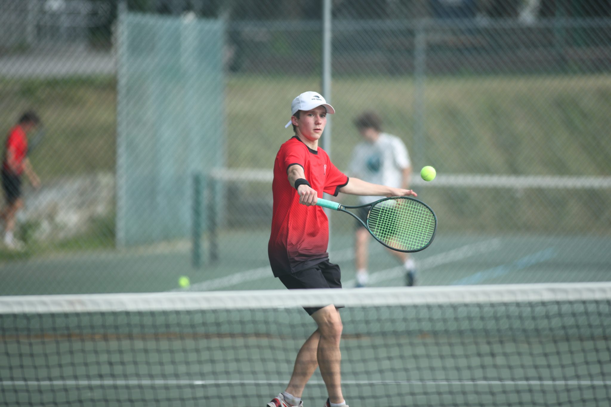 Tennis Teams Breeze Through First Round - Hingham Anchor