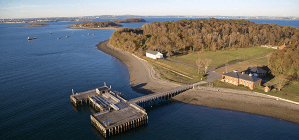 Public Ferry Service Connecting the South Shore to Peddocks Island ...