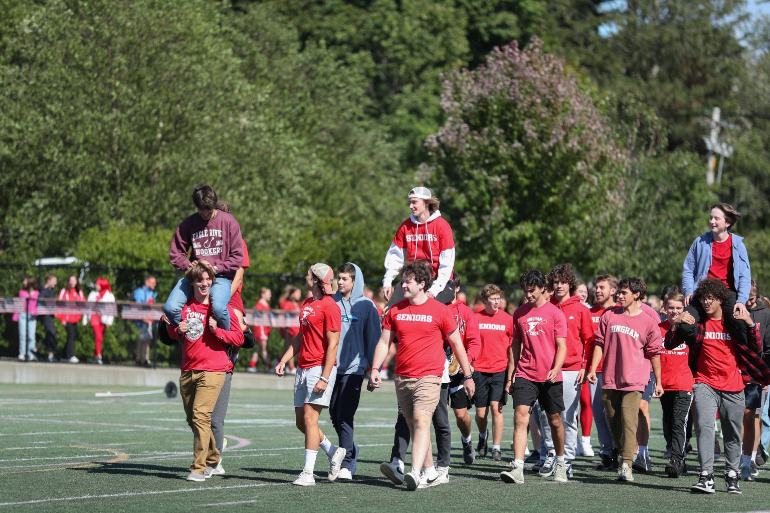 Homecoming 2022 - Pep Rally Photos - Hingham Anchor