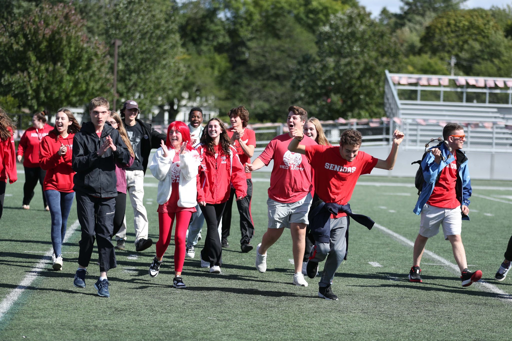 Homecoming 2022 - Pep Rally Photos - Hingham Anchor