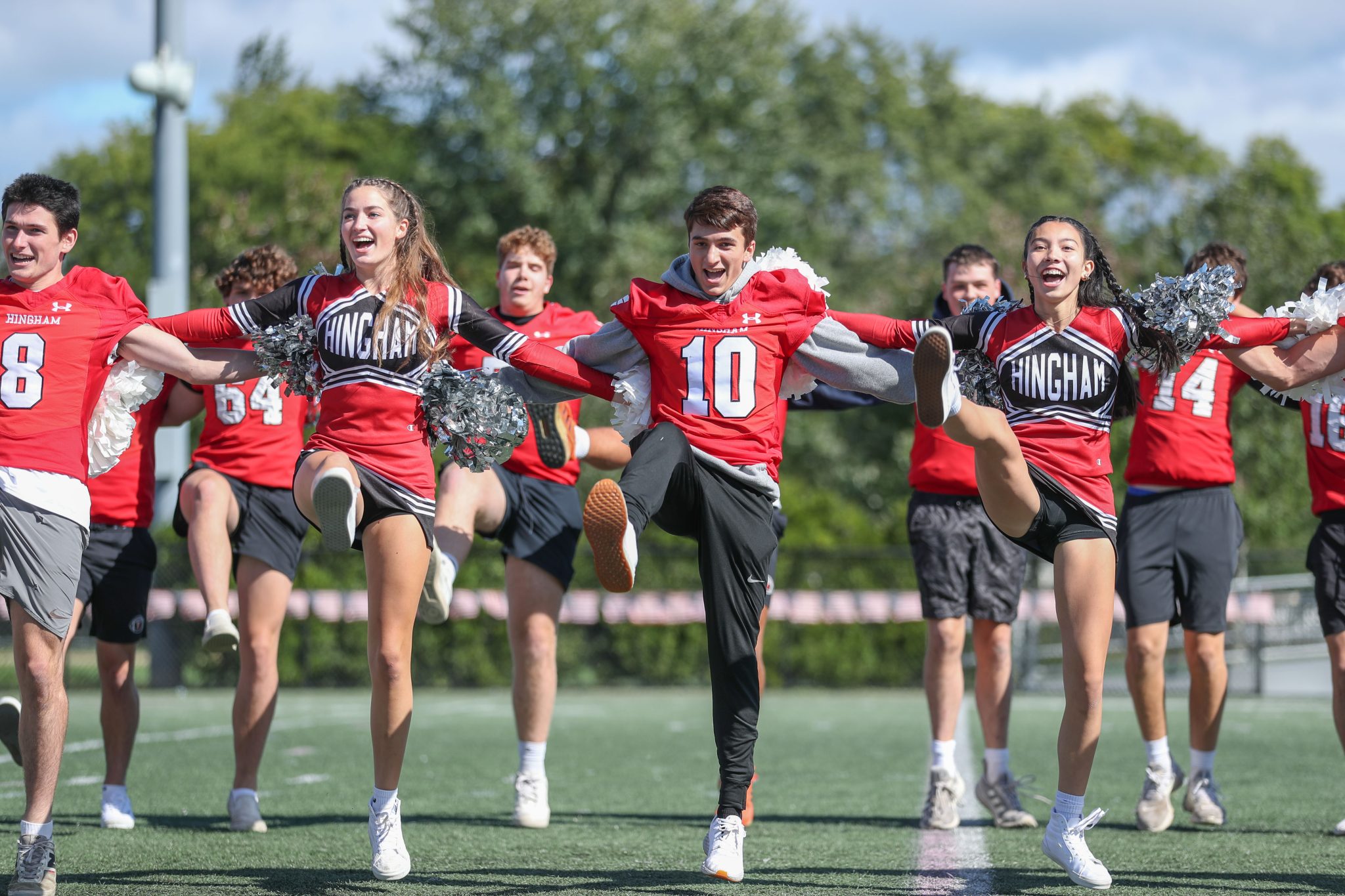 Homecoming 2022 - Pep Rally Photos - Hingham Anchor