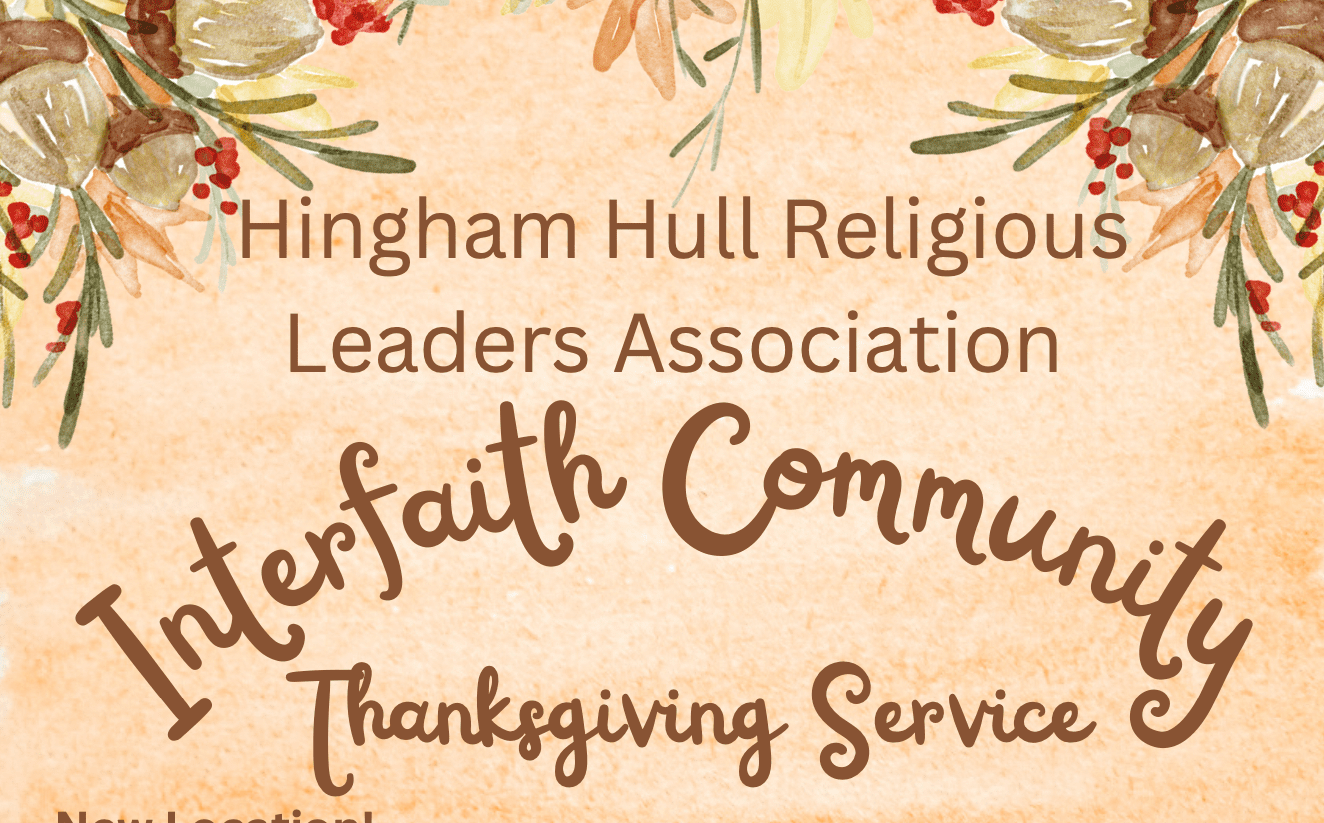 Interfaith Community Thanksgiving Service from the Hingham ...