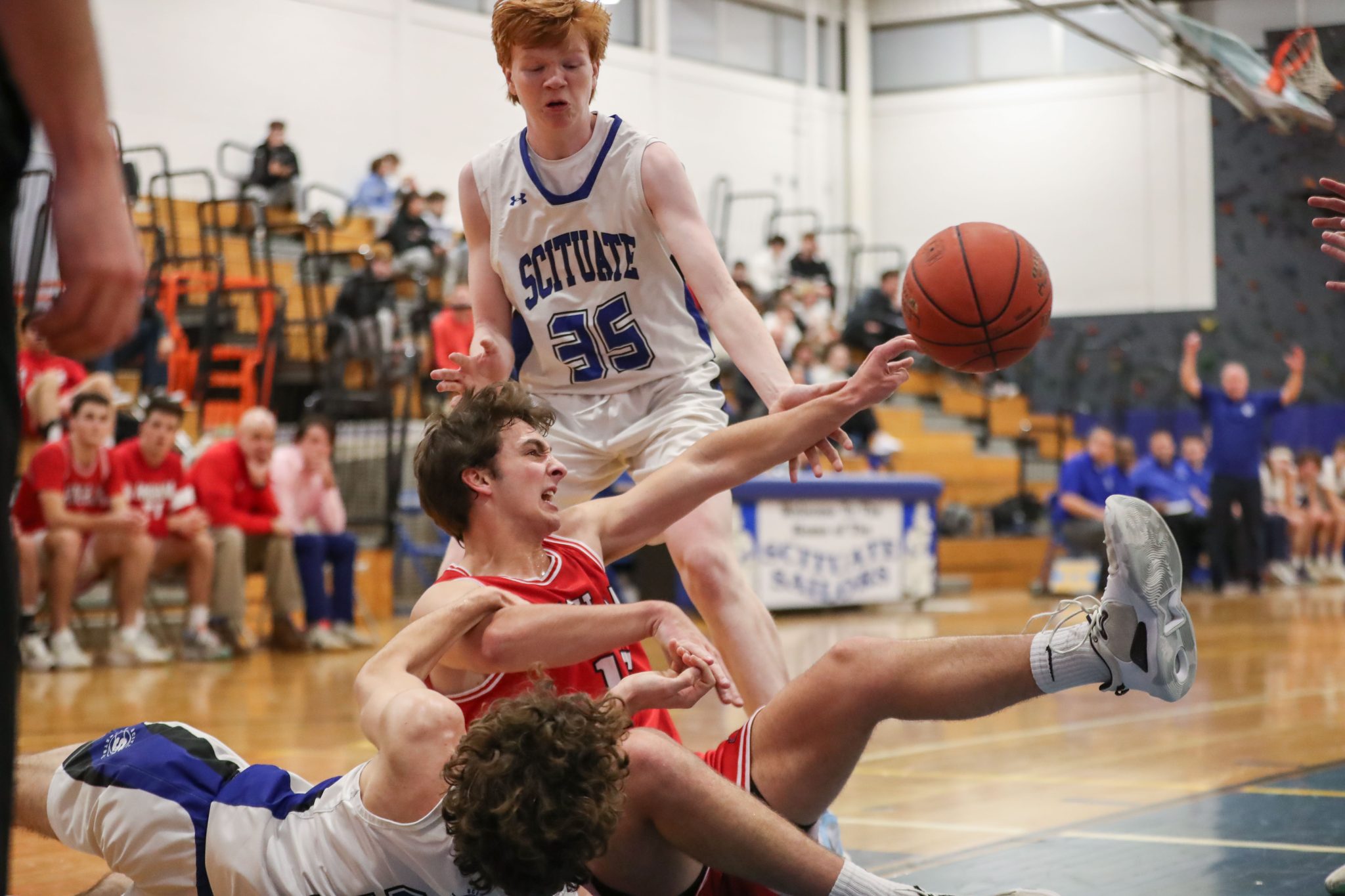 Boys Basketball Falls Just Short Against Scituate - Hingham Anchor