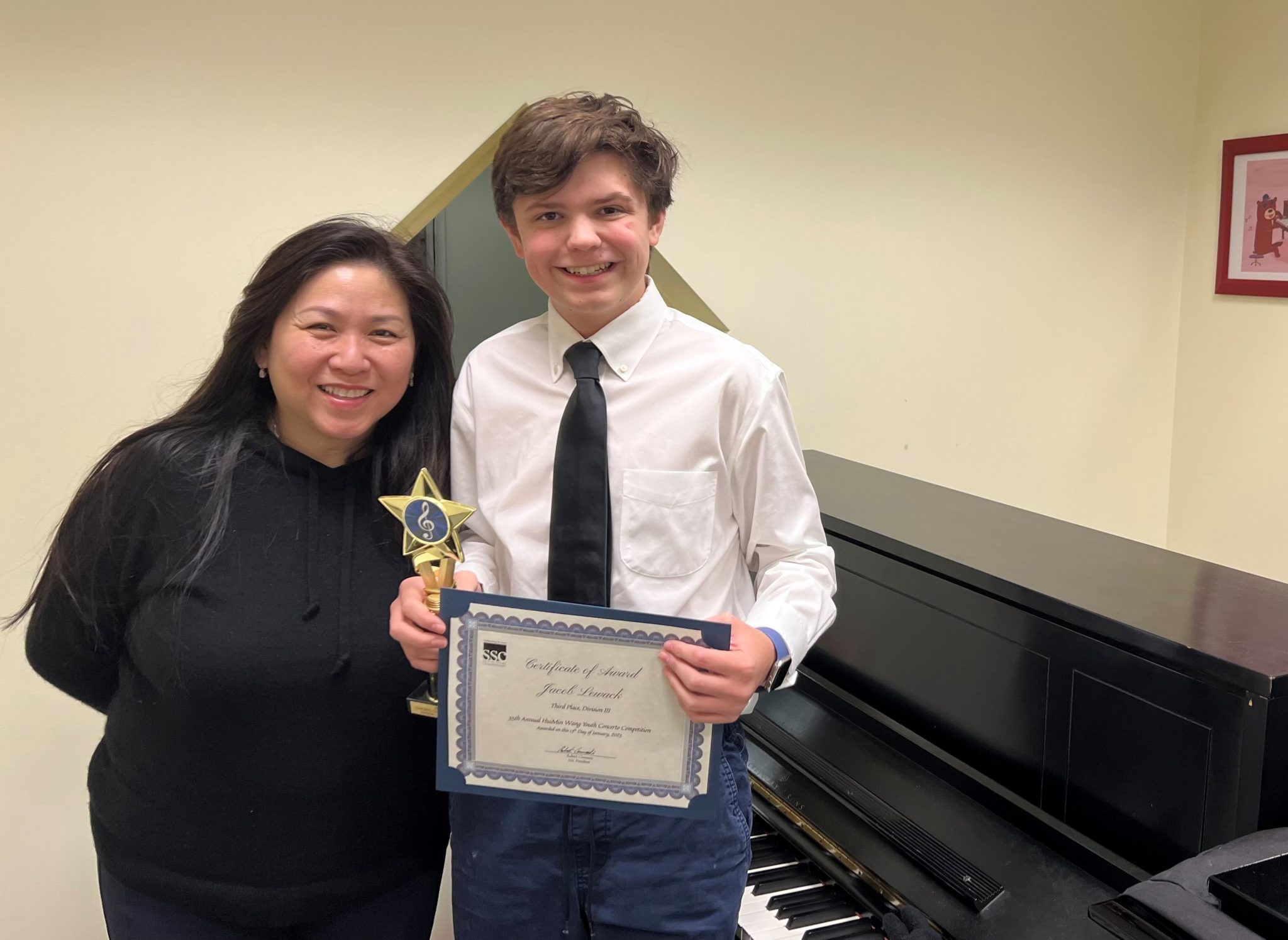 Four South Shore Conservatory musicians from Hingham place in Concerto ...