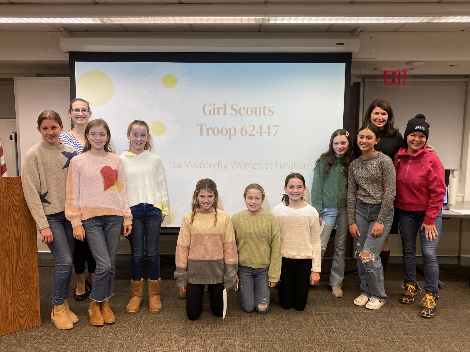 Girl Scout 62447 Troop is making a difference in Hingham! - Hingham Anchor