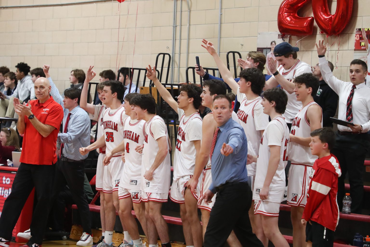 History Made as McBride Becomes First 1,000 Point Scorer for Boys Basketball - Hingham Anchor