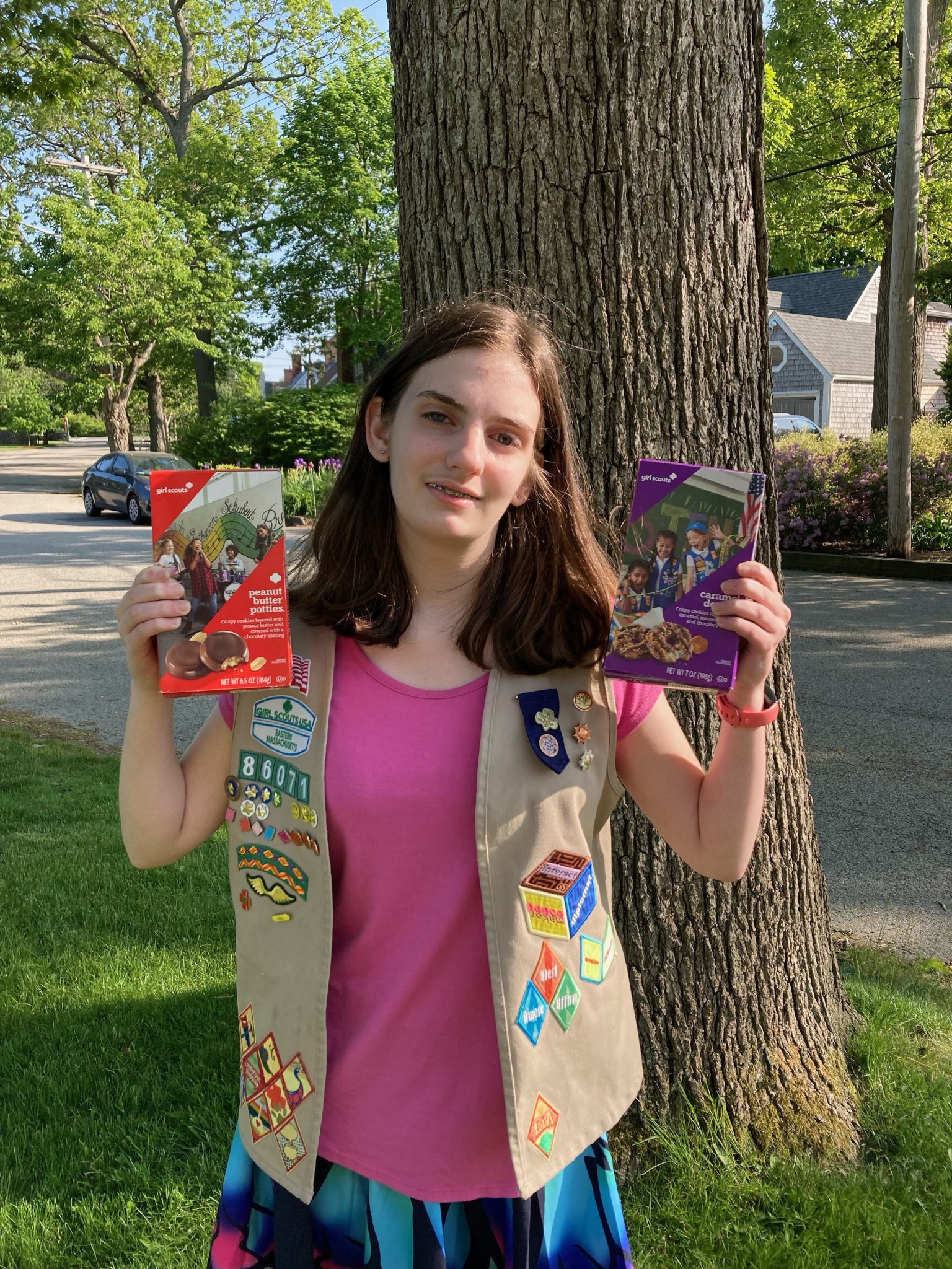Hingham Girl Scout Sells 3,005 Packages of Girl Scout Cookies - Hingham ...