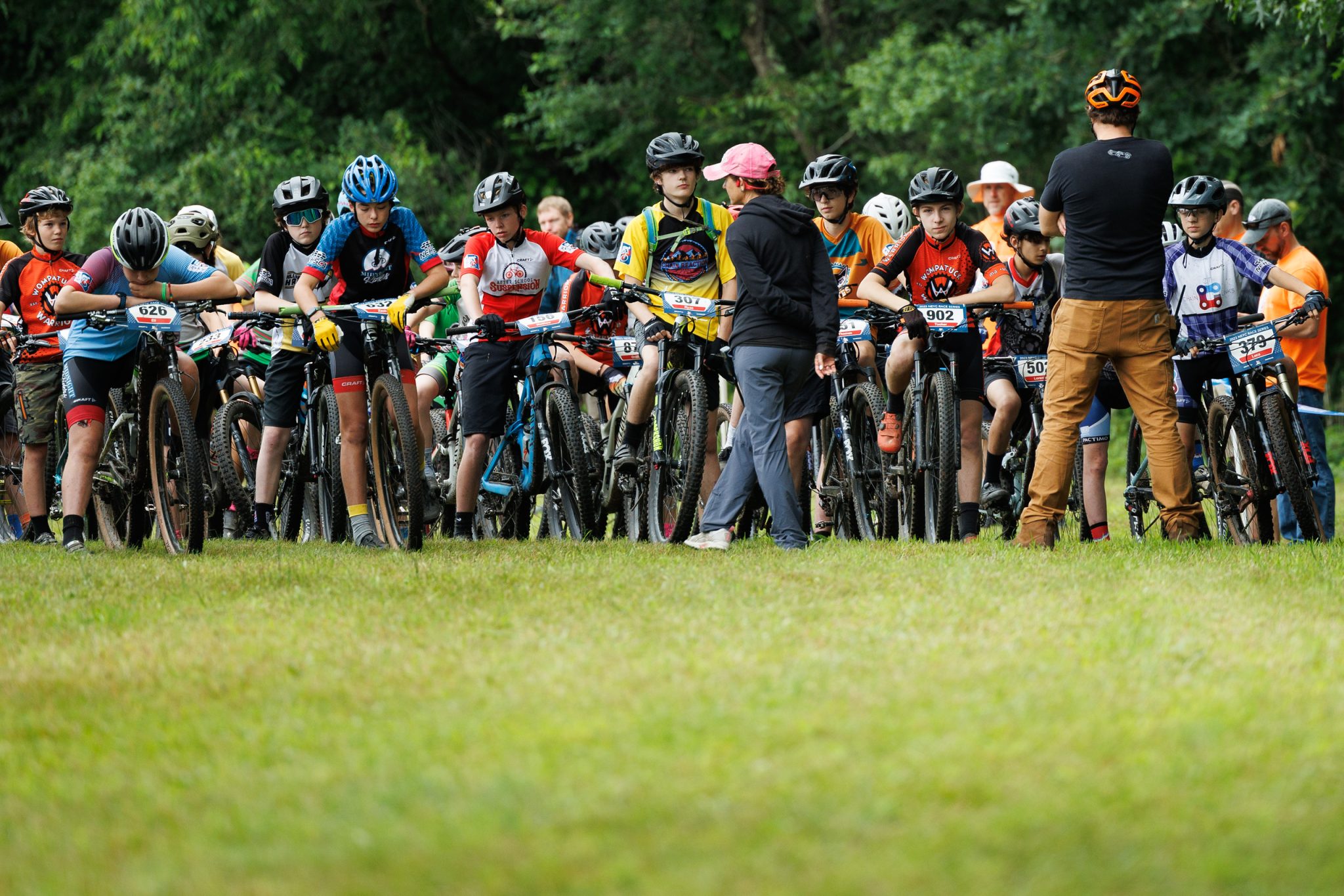 Youth Mountain Biking Race at Wompatuck - Hingham Anchor