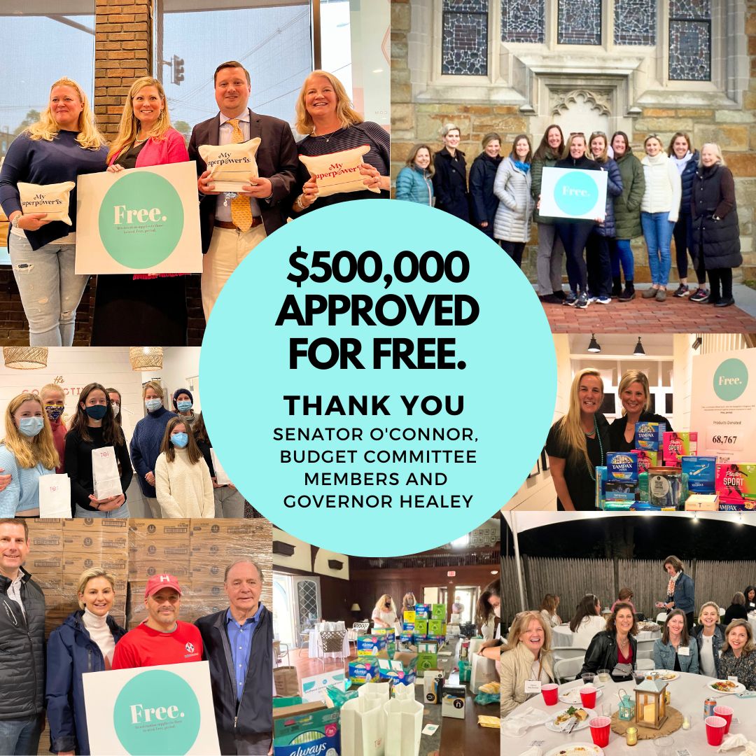 Free. awarded $500,000 grant to help end period poverty in ...
