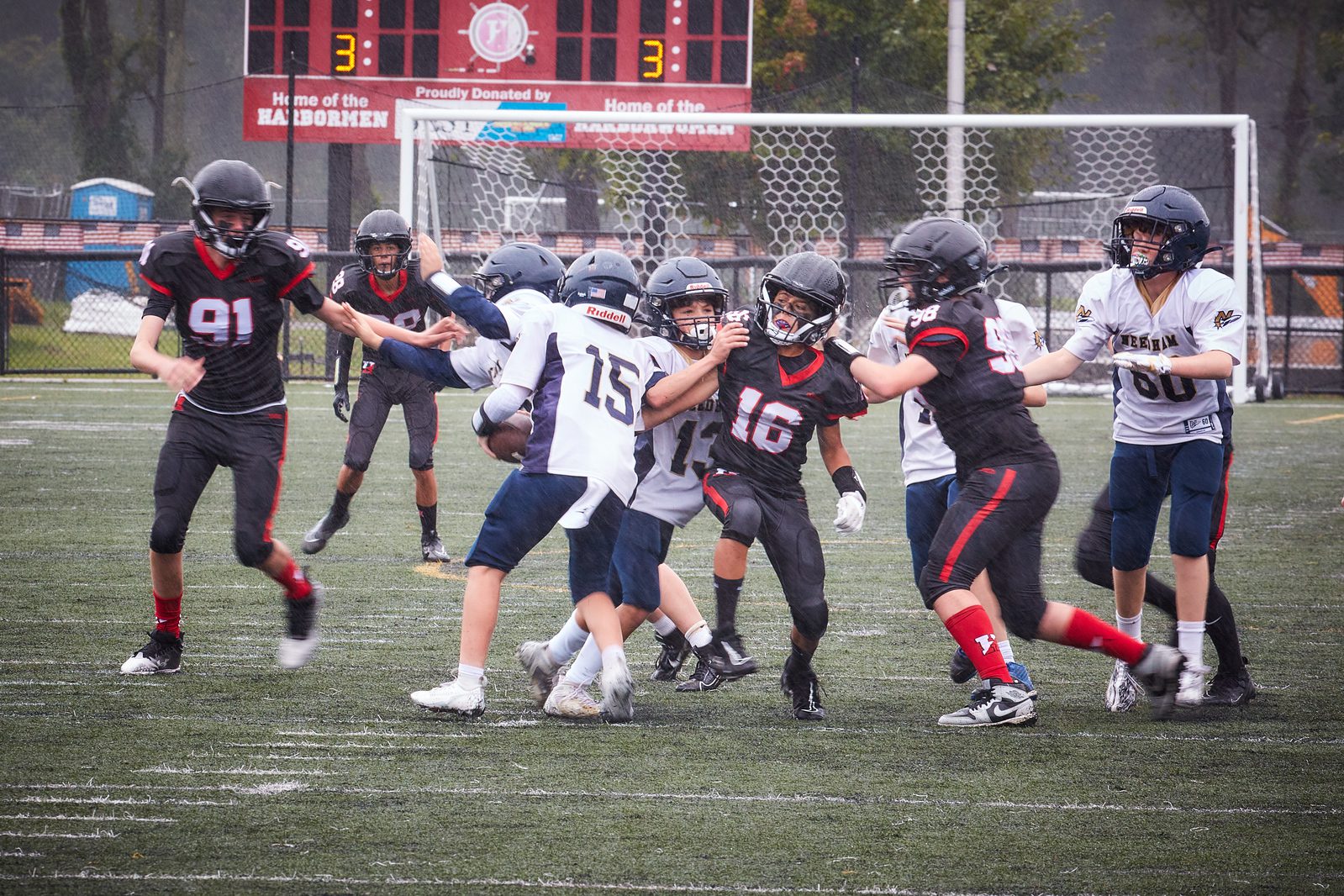 7th Grade Raiders Crush Needham 30-0 - Hingham Anchor
