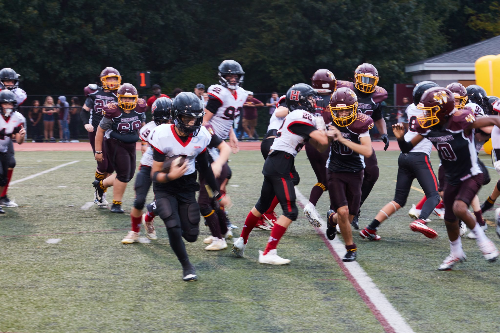 7th Grade Raiders Dominate in Season Opener - Hingham Anchor