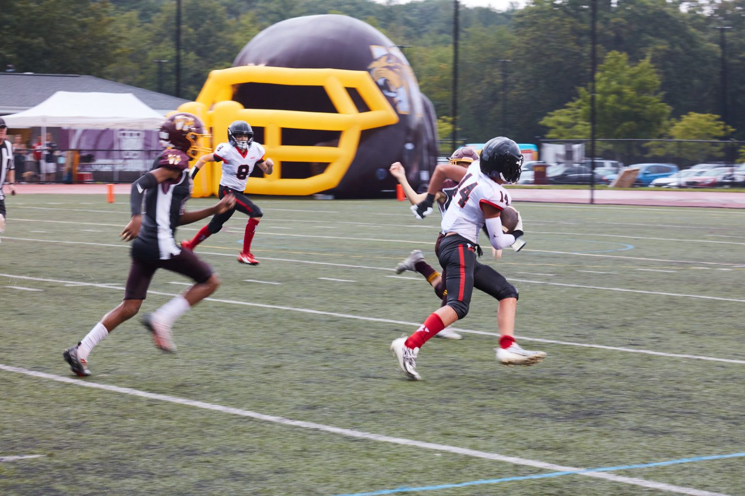 7th Grade Raiders Dominate in Season Opener - Hingham Anchor