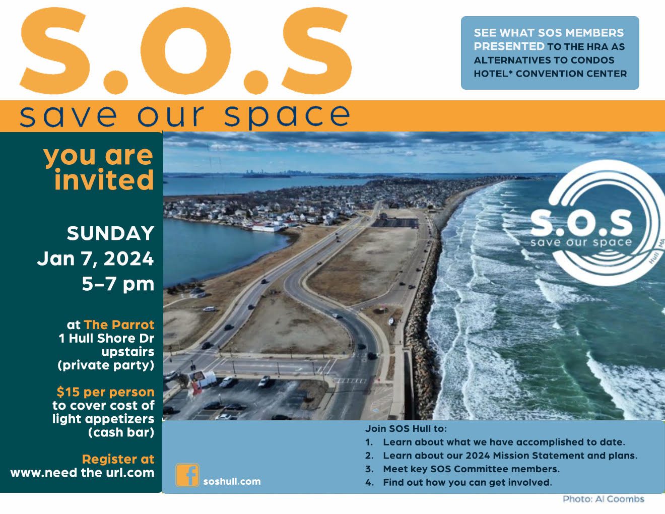 2024 SOS Information Session & Social Event - Hingham Anchor