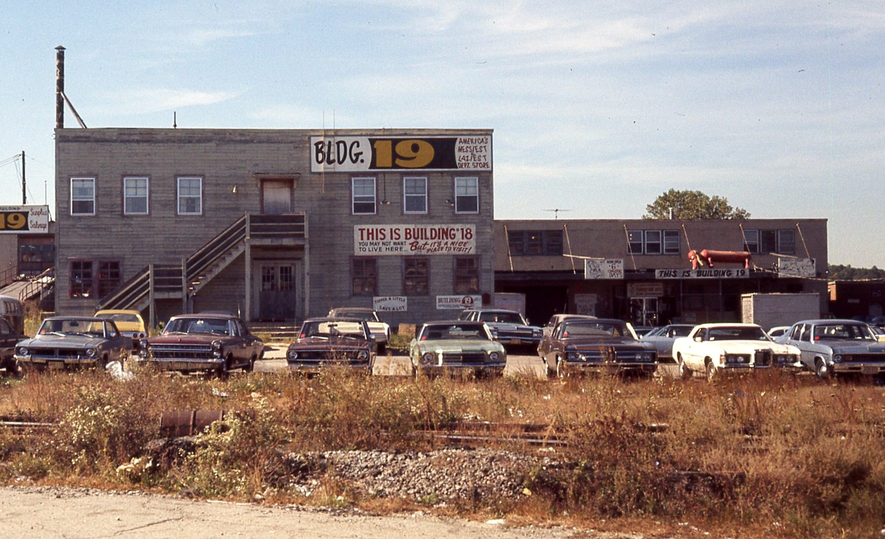 Way Back Wednesday: Building 19 in 1974 - Hingham Anchor