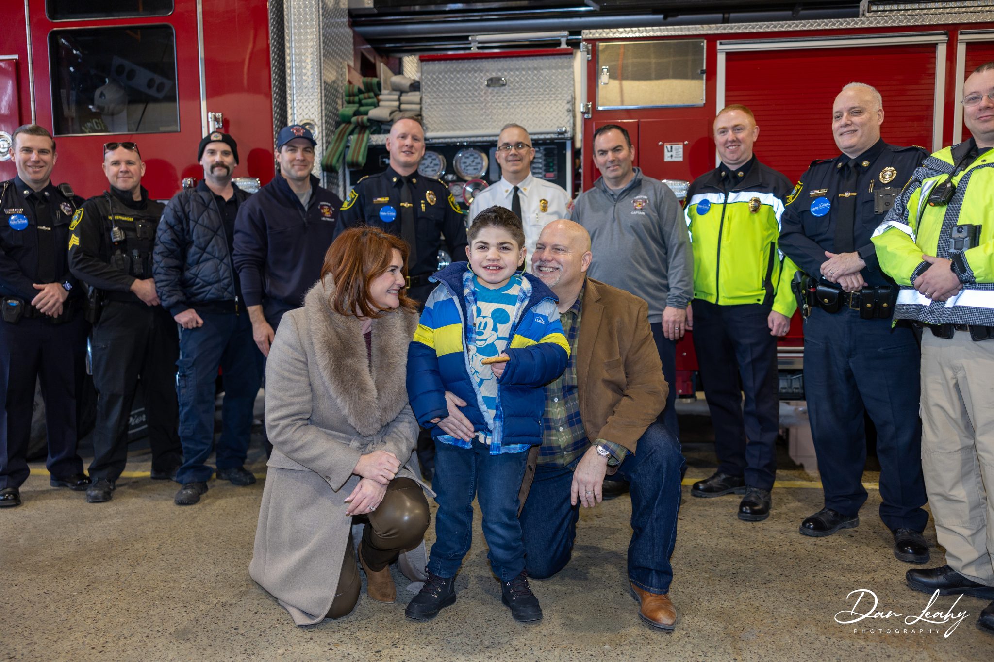 Hingham First Responders Host Surprise Wish Send-off Celebration for Hingham Boy - Hingham Anchor
