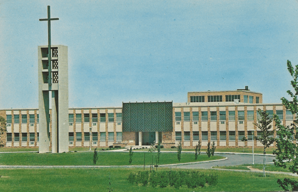 Way Back Wednesday: Postcard, Maryknoll Seminary built 1964 - Hingham ...