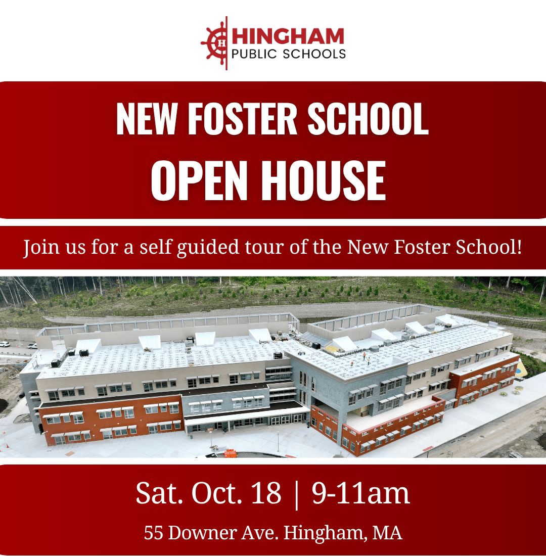 Foster School open house is Oct. 18 - Hingham Anchor