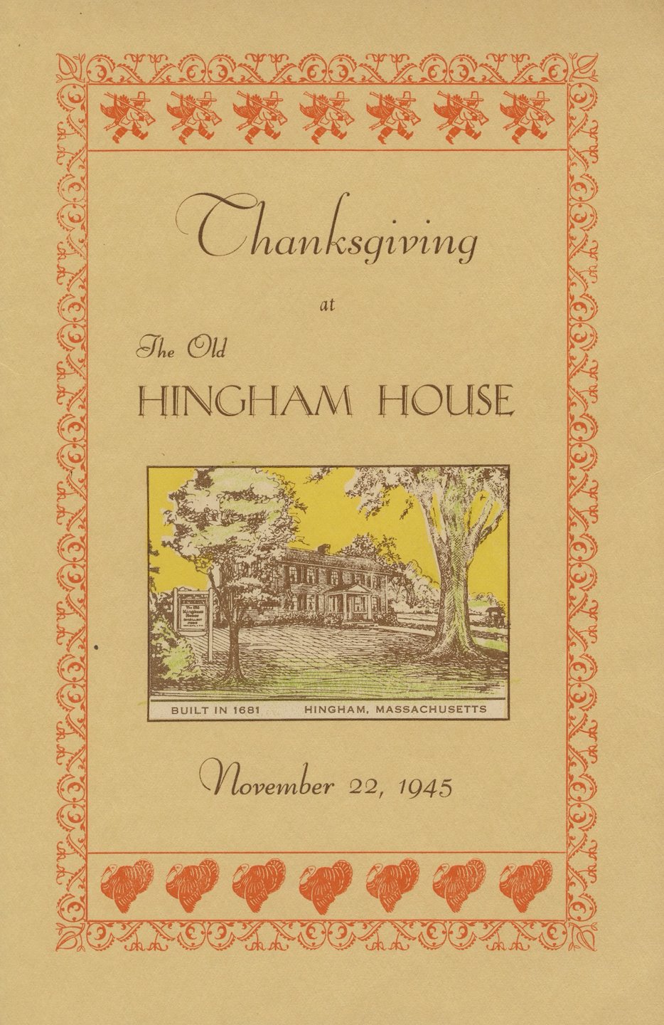 Way Back Wednesday: The Old Hingham House - Hingham Anchor